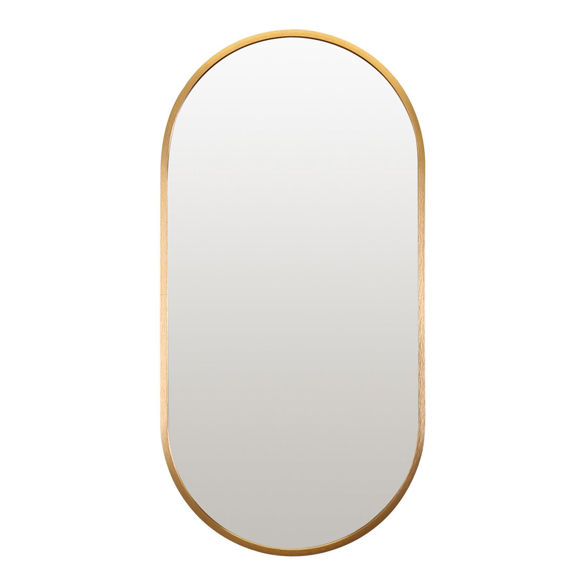 Buy Oslo Pill Mirror 30x60cm Gold | Select Mirrors